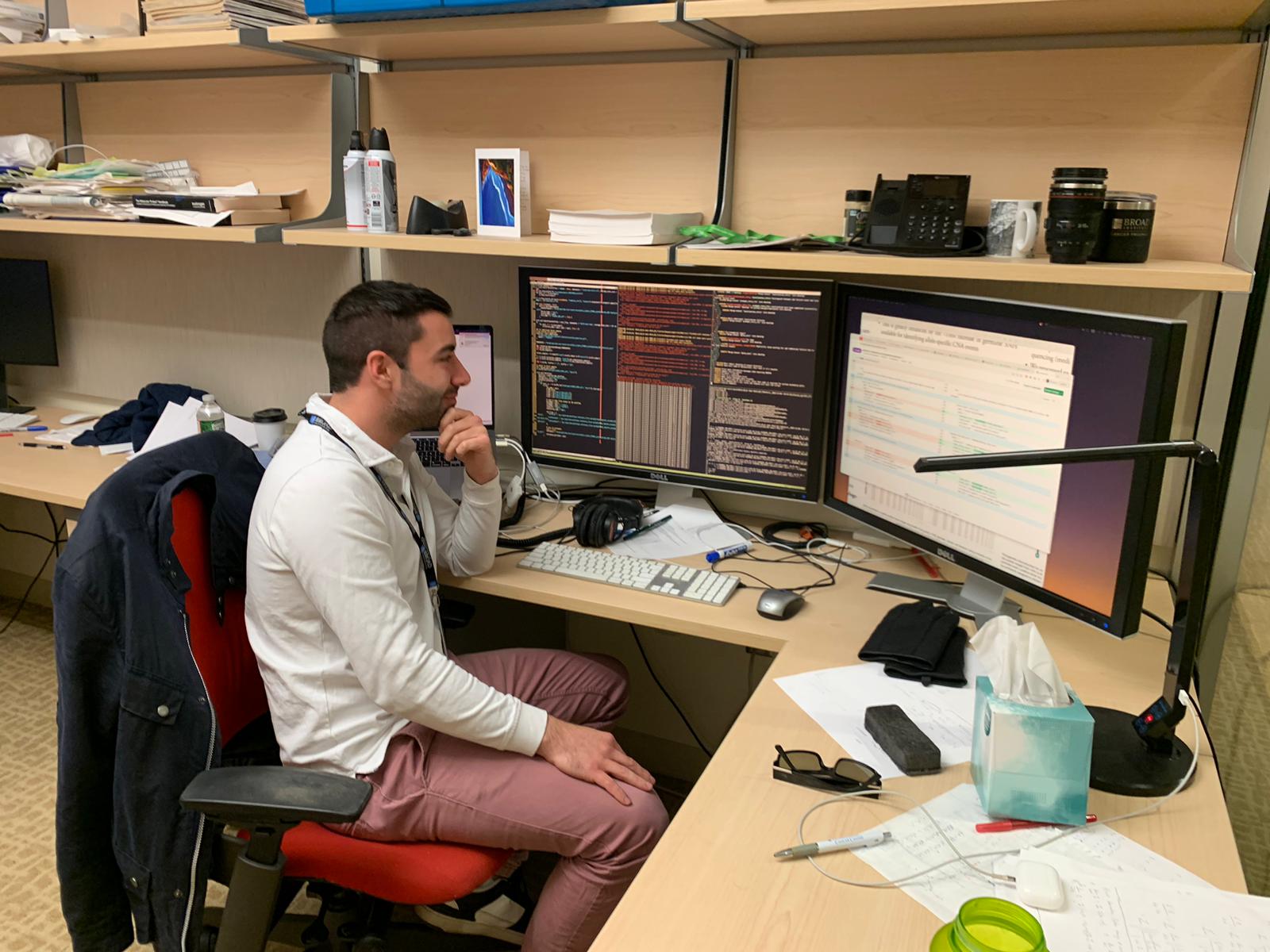 "My time with the lab has already widened my community significantly ...